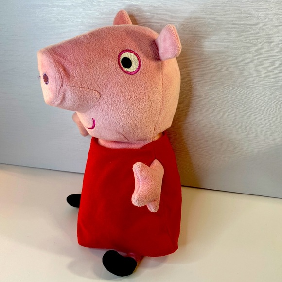 Peppa Pig | Toys | Peppa Pig Talking Plush 2 Doll Hug And Oink Stuffed ...
